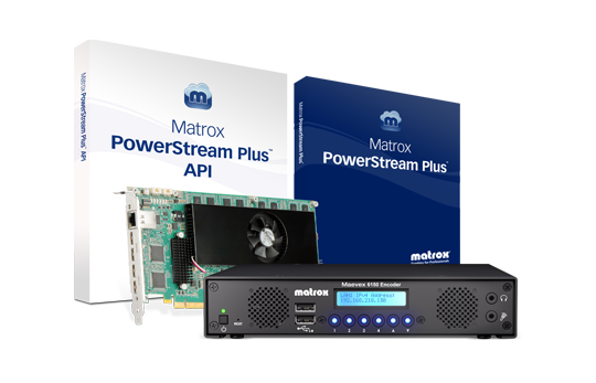 Maevex 6100 Series encoders/decoders | Matrox Video